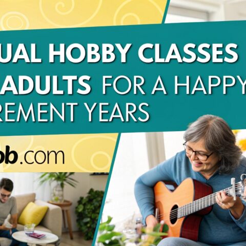 Virtual Hobby Classes for Adults | Happy Retirement Ideas