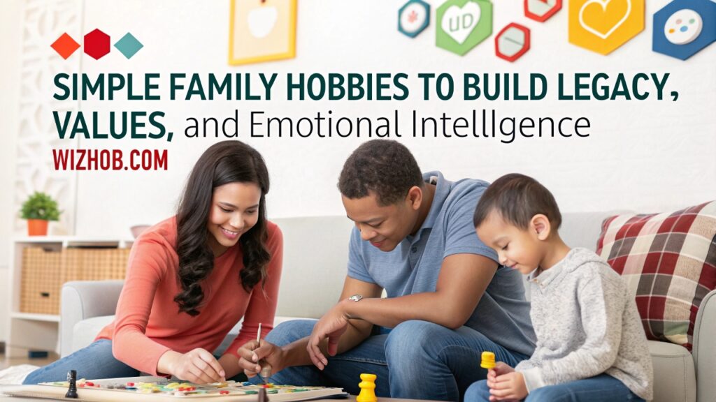 Simple Family Hobbies to Build Legacy & Emotional Intelligence